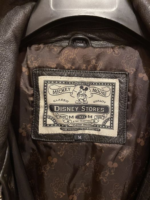 Disney Vintage Disney Leather jacket | Grailed