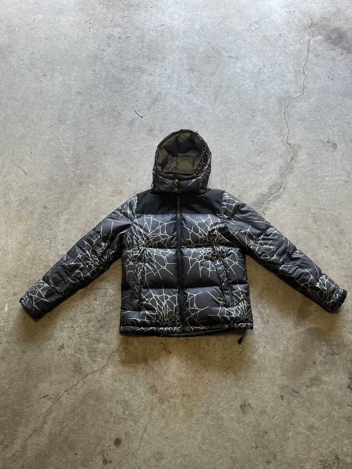 Number (N)ine AW00 spider-web puffer | Grailed