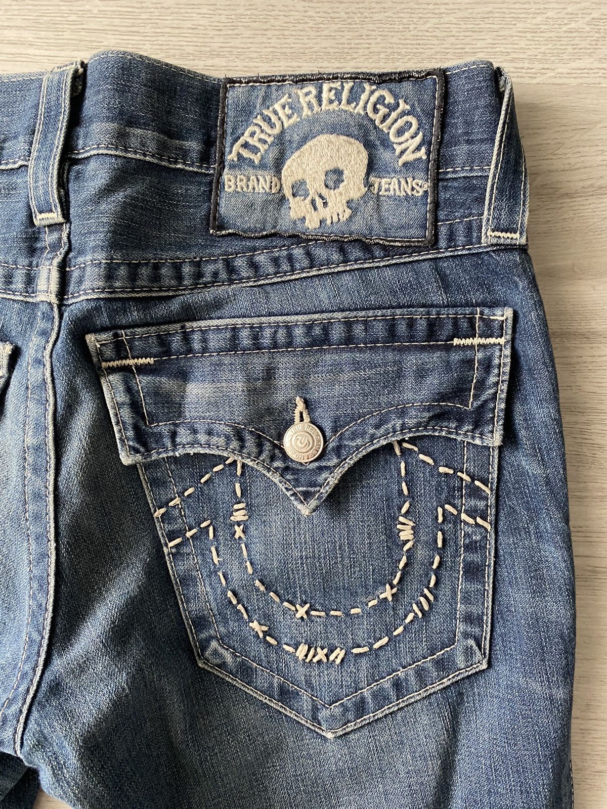 True Religion 🔥RARE🔥 True Religion Skull Tag Jeans ☠️💥 | Grailed