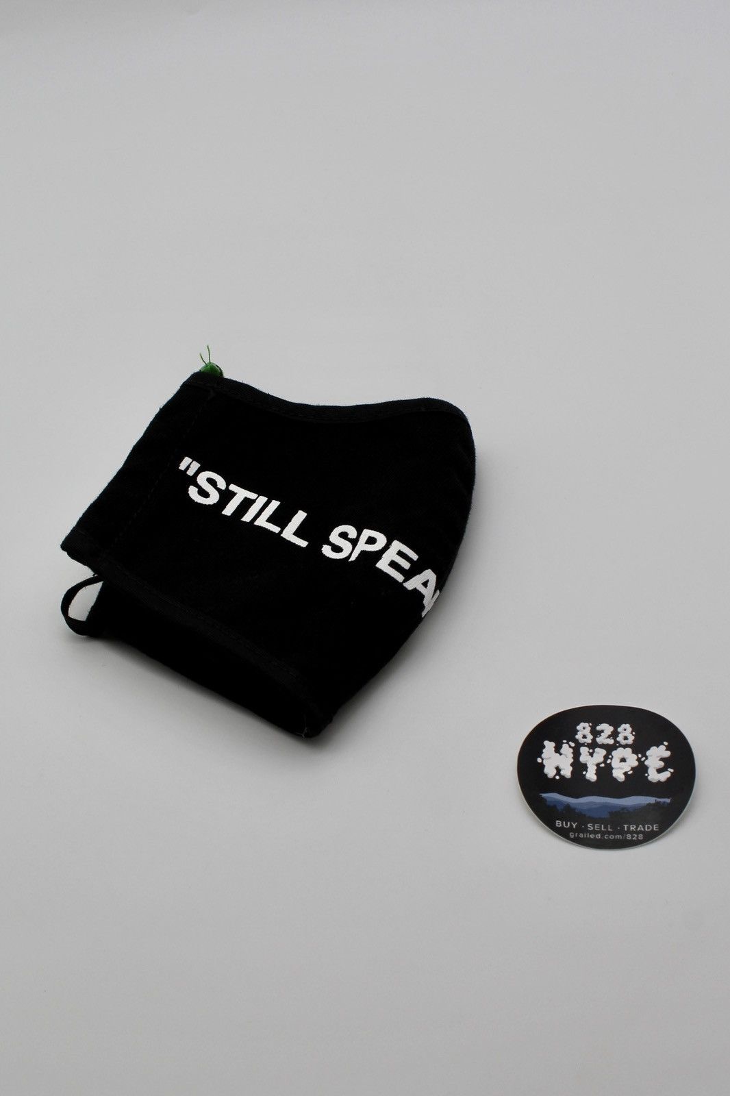 Virgil Abloh Black MOCA “Still Speaks Loudly” Mask | Grailed
