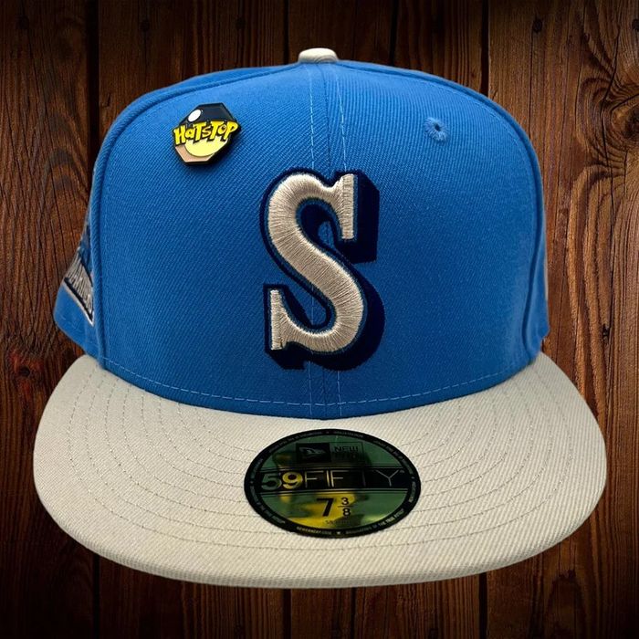 New Era 7 3/8 Seattle Mariners HatStop Pokemon Snorlax Themed Fitted ...
