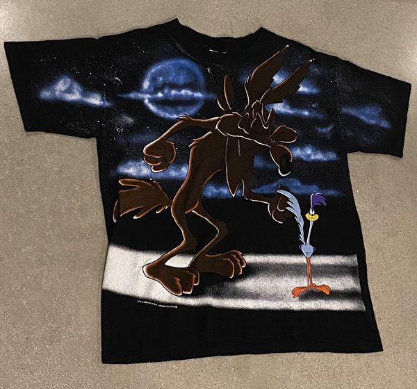 Vintage Vintage Wile E. Cayote Road Runner All-Over-Print | Grailed
