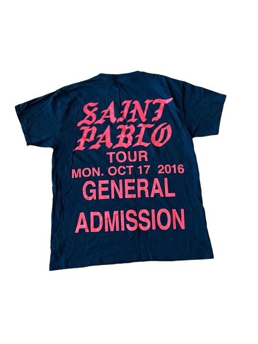 Vintage Kanye West Saint Pablo Tour T Shirt The Life of Pablo TLOP | Grailed