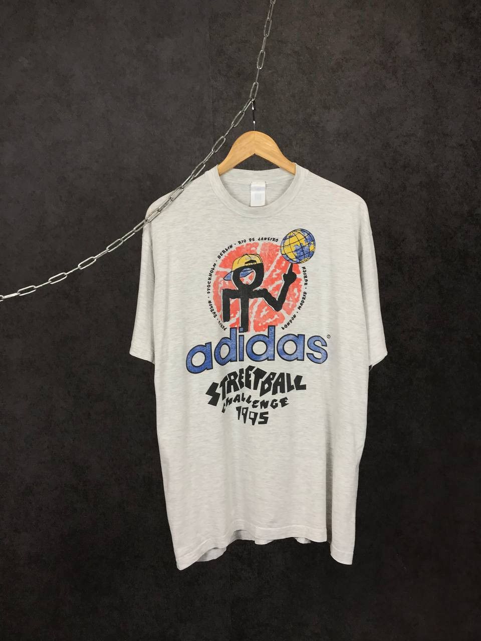 Adidas Adidas 1995 streetball challenge vintage tee | Grailed