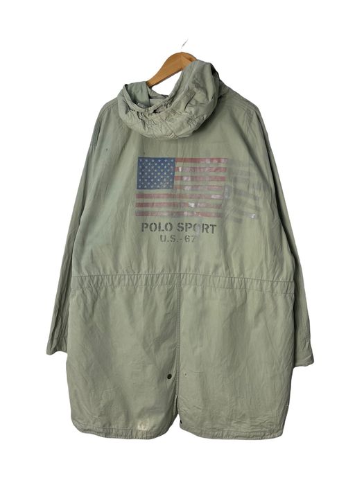Polo Ralph Lauren Vintage Polo Sport Sportsman Fishtail Parka Hoodie ...