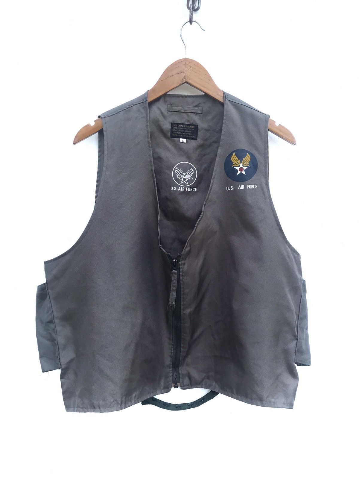 Us Air Force Us Air Force Vest Parachute Jacket | Grailed