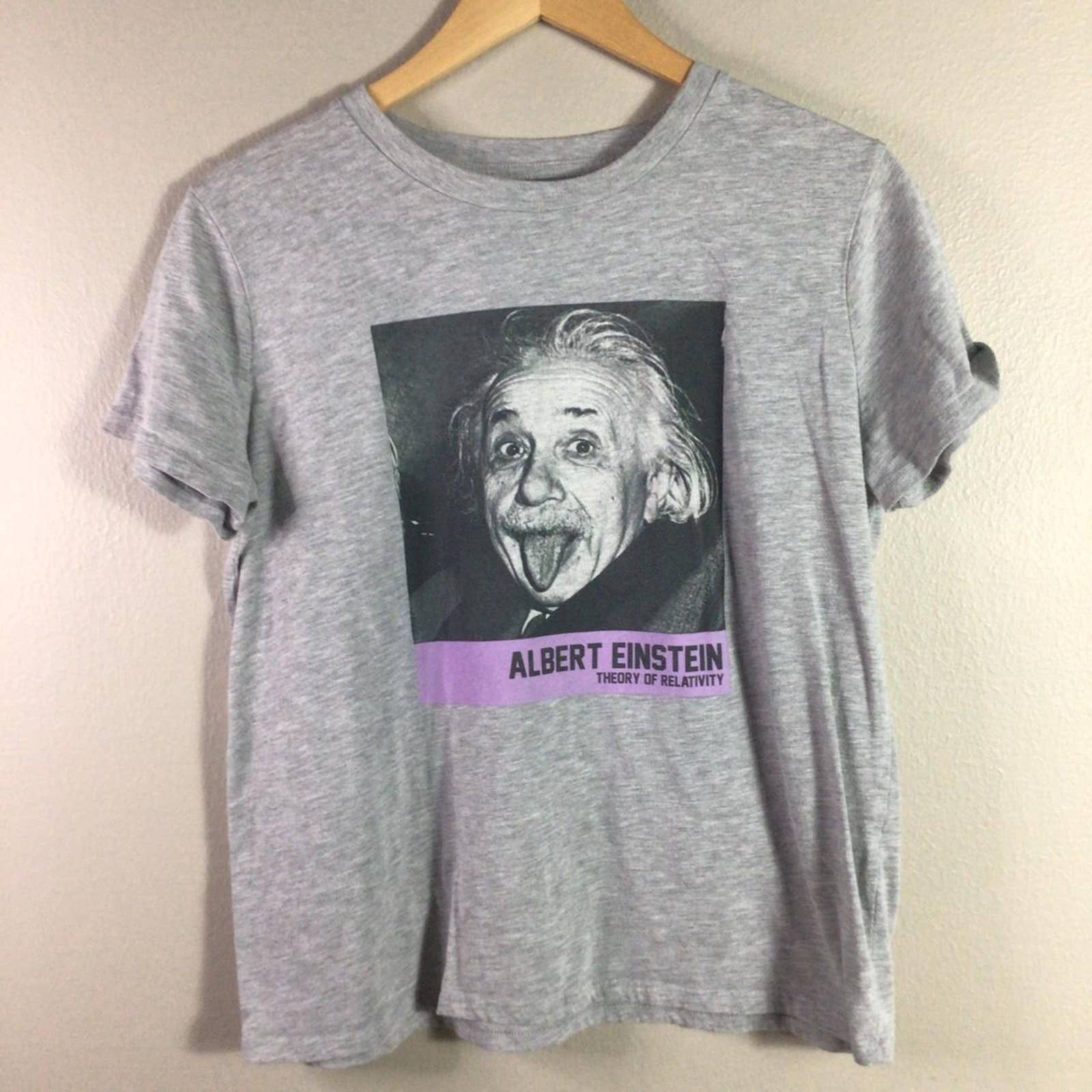 Streetwear Albert Einstein Theory Of Relativity T Shirt Graphic XL ...