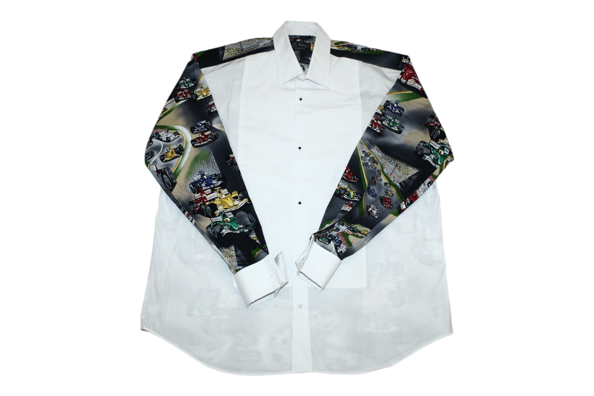 Formula 1 × Vintage La Valiere F-1 Racing Printed cufflinks casual ...