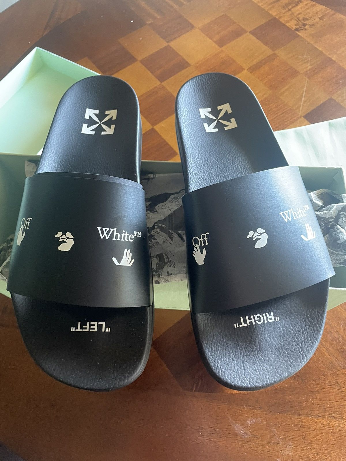 Off-White Virgil Abloh Off White Slides | Grailed