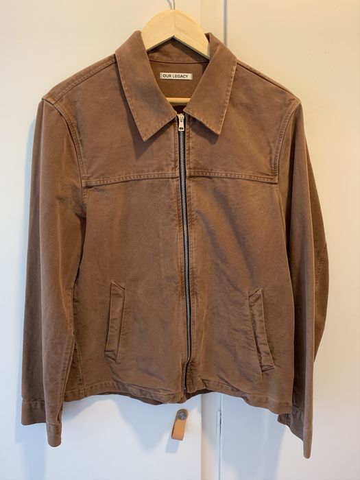 Our Legacy Drip Yoke Shirt in "Pink Bleach" | Grailed