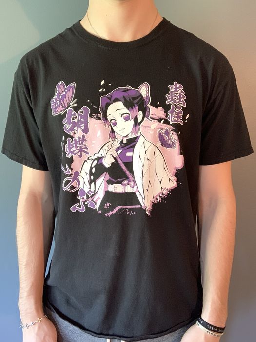 Vintage Official Authentic Demon Slayer Shinobu Shirt/Merchandise | Grailed