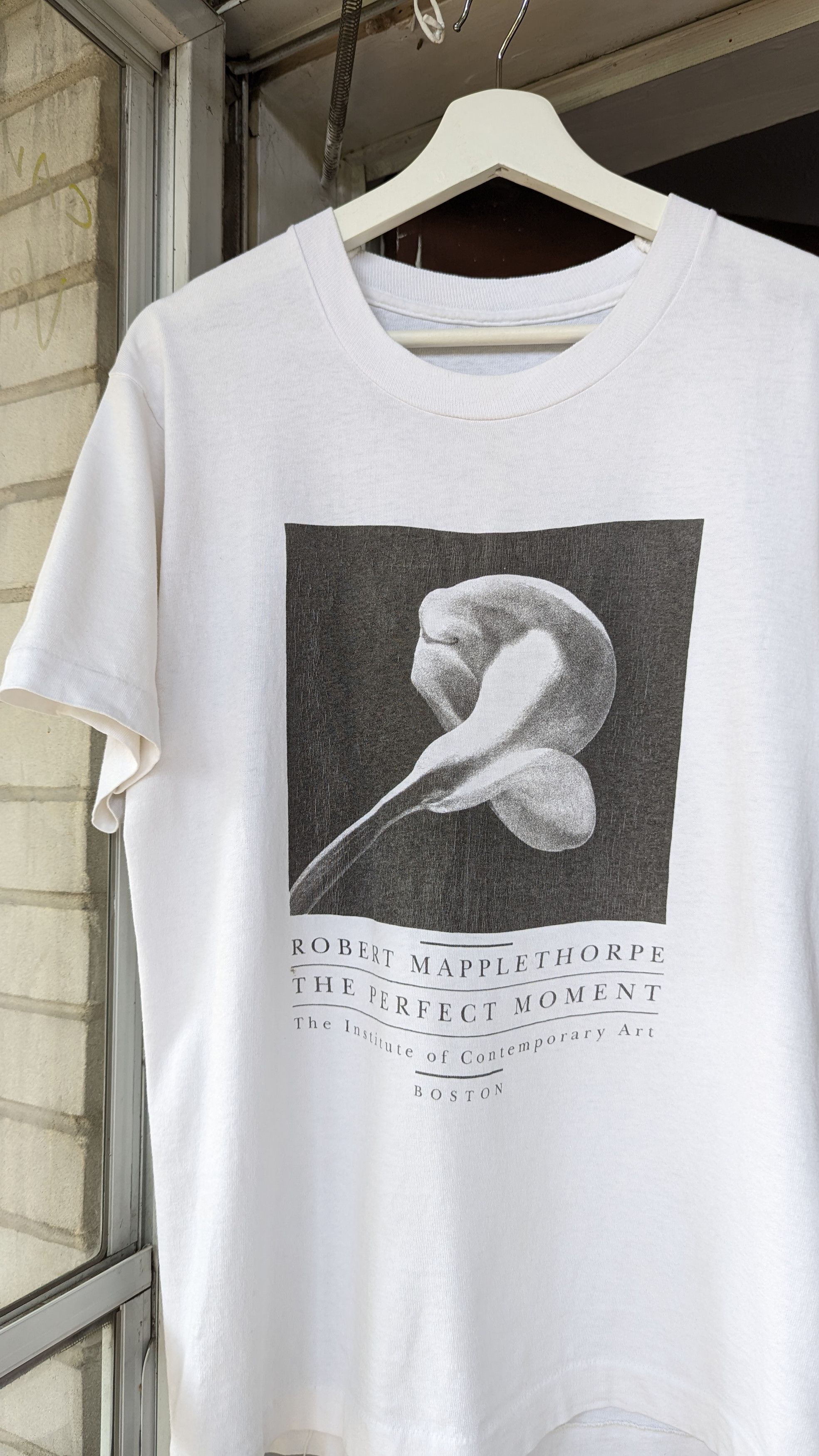 Vintage Robert Mapplethorpe The Perfect Moment 90s T Shirt Art | Grailed