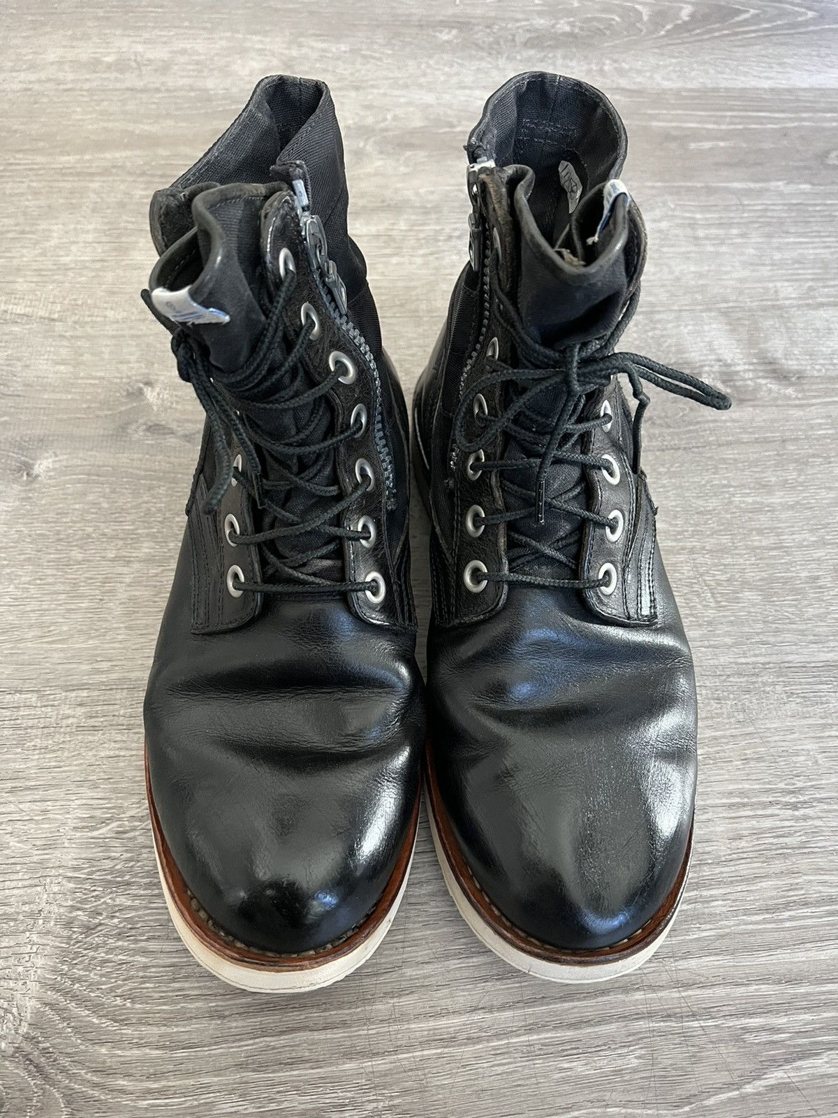 Visvim Visvim Black Carbon Fiber 7-Hole 73 Folk | Grailed