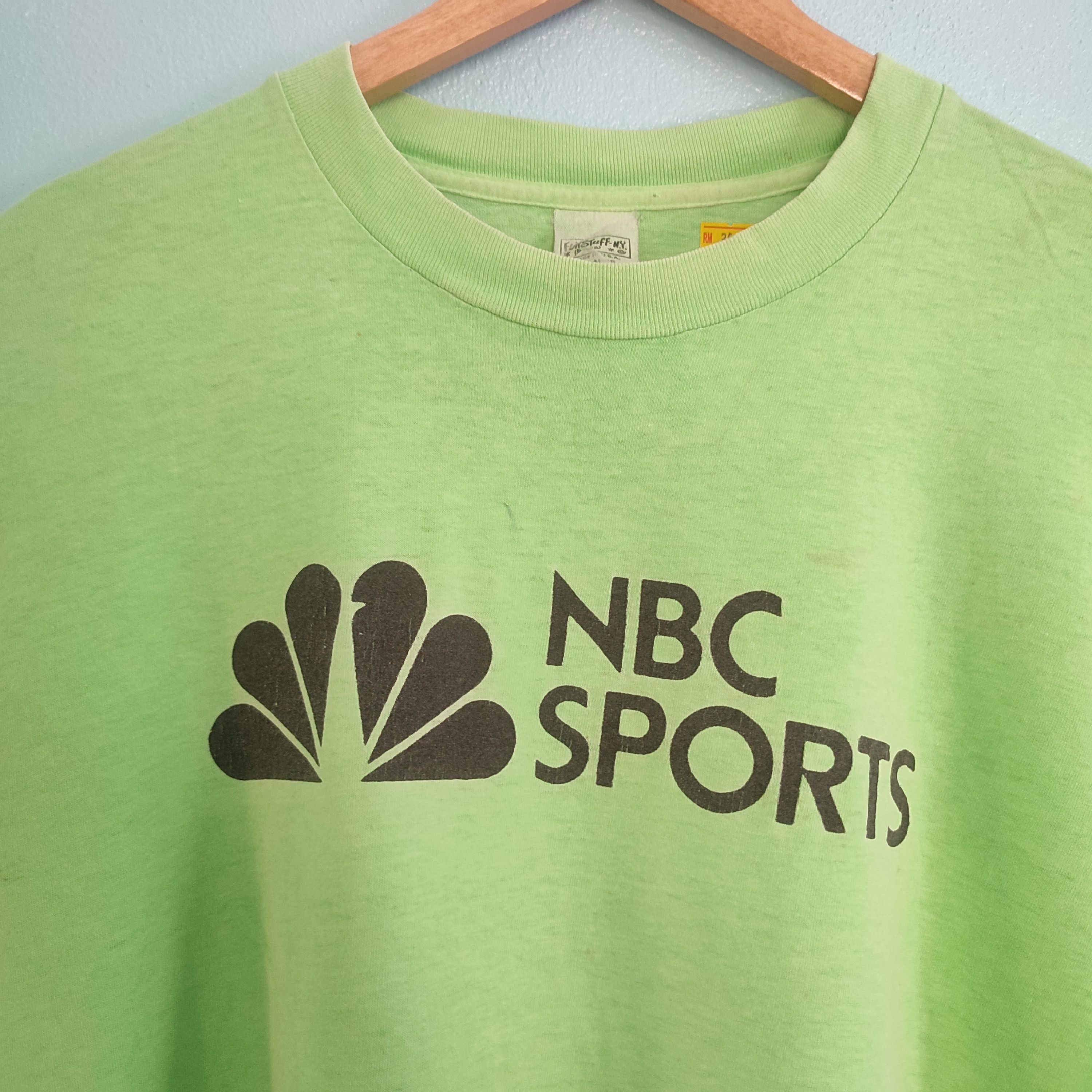 Vintage 90's Vintage NBC SPORTS Television Channel Tshirt | Grailed