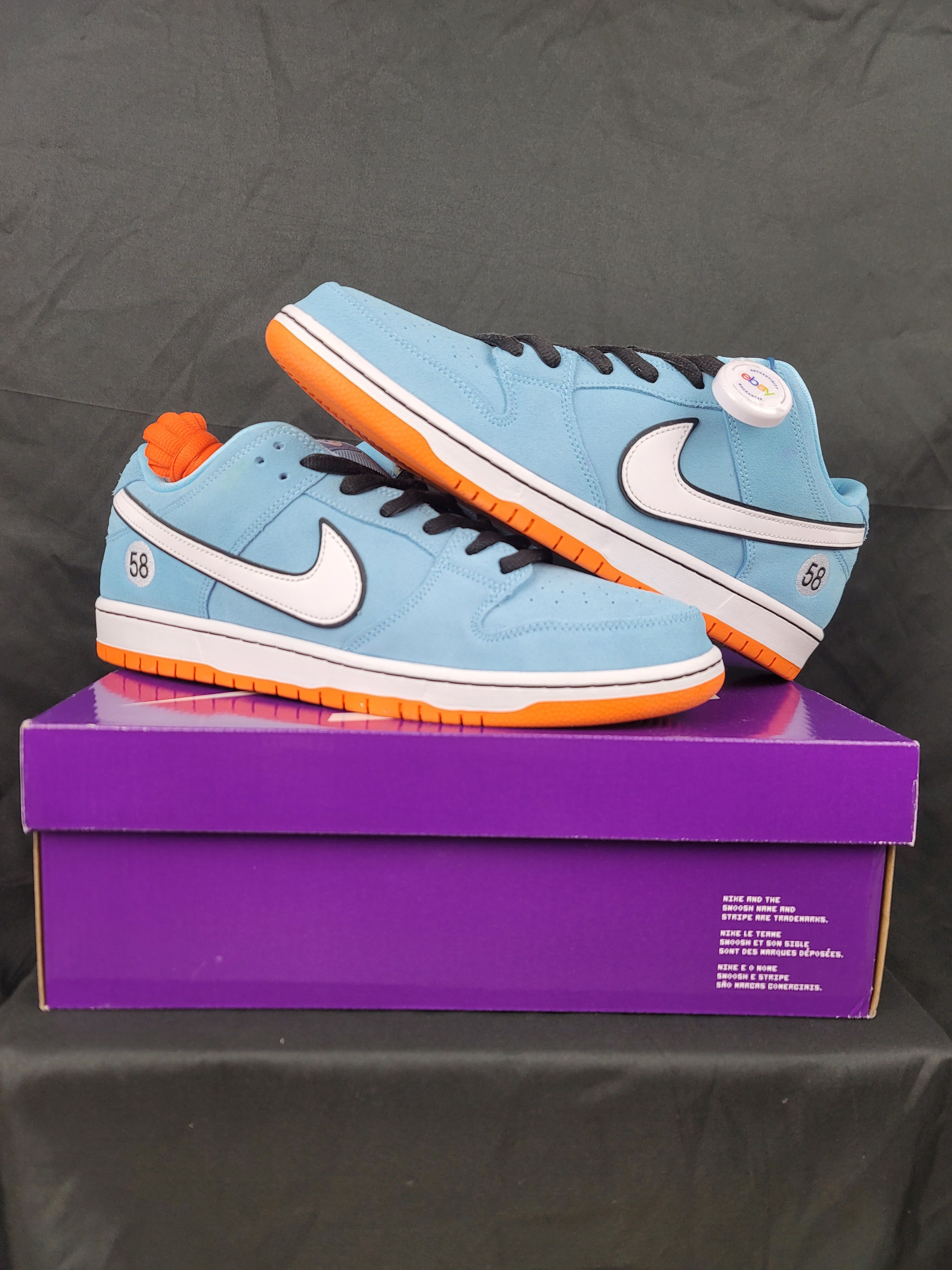 Nike Nike SB Dunk Low Club 58 Gulf Vintage 1970 Porsche 917 | Grailed