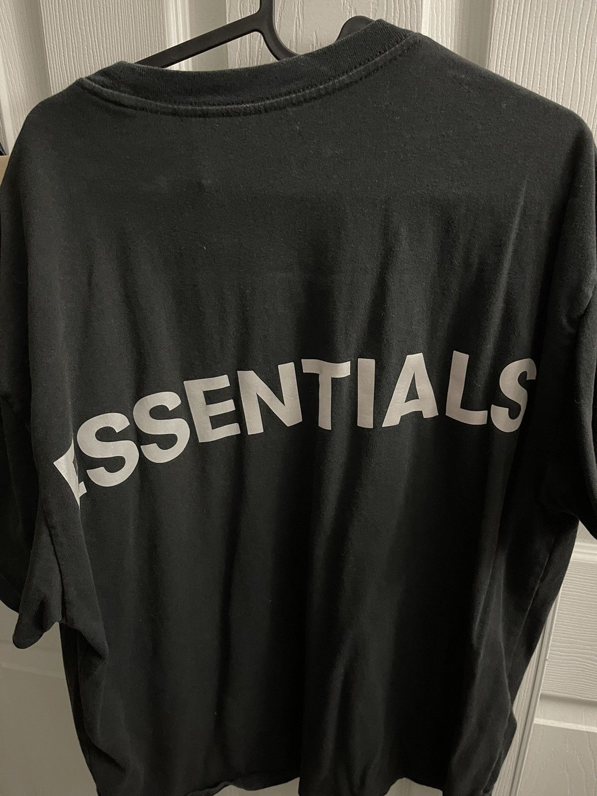 Essentials × Fear of God Essentials x Fear of God reflective tee | Grailed
