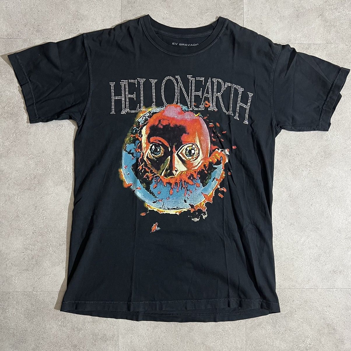 Ev Bravado RARE* Ev Bravado Rhinestone HELLON EARTH | Grailed