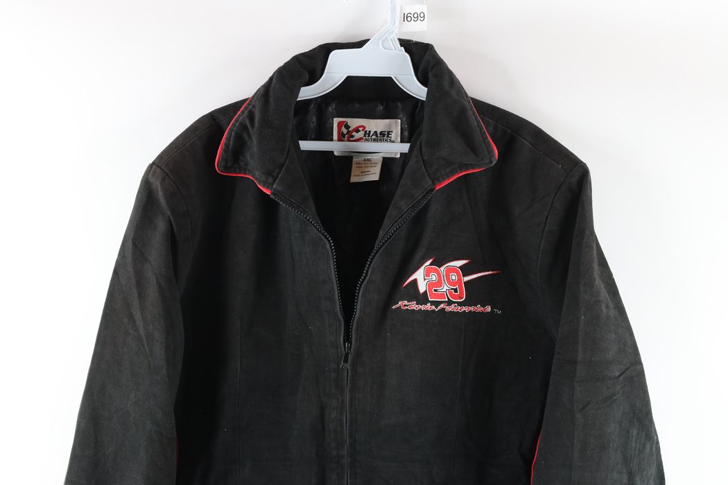 Vintage Vintage NASCAR Distressed Kevin Harvick Out Pit Crew Jacket ...