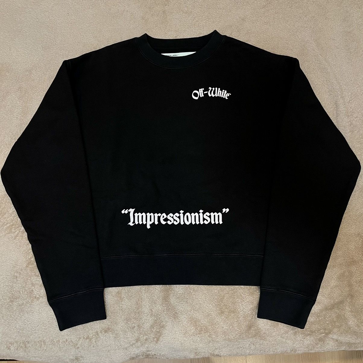 Off-White Off-White Impressionism Crewneck | Grailed