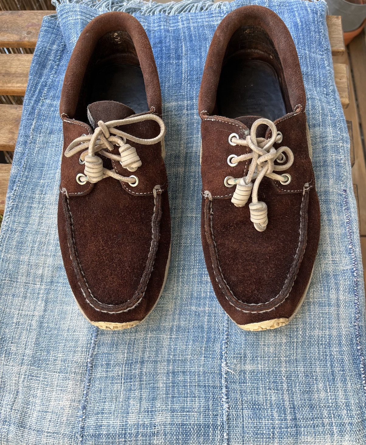 Visvim Visvim Hockney Suède Folk Shoes | Grailed