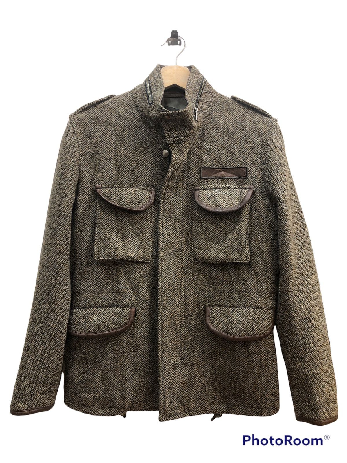 Harris Tweed × Japanese Brand Harris Tweed x Edge Rupert Wool Blanket ...