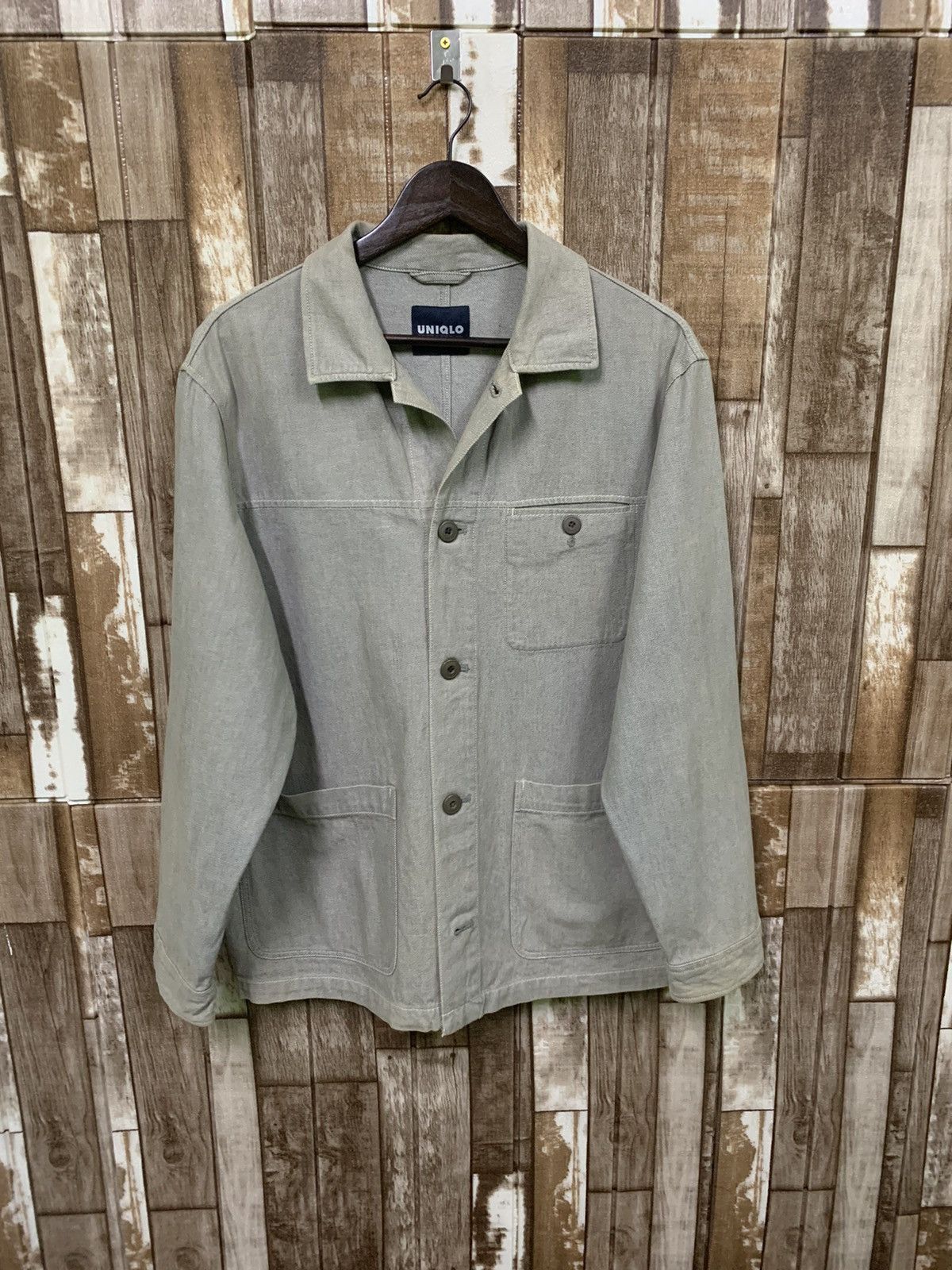 Engineered Garments × Uniqlo × Vintage Uniqlo Jeans Button Up Chore ...