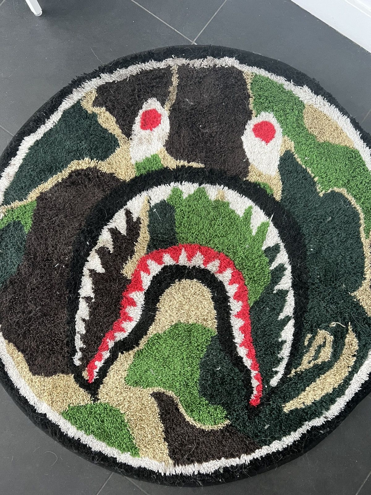 Bape Bape Shark rug | Grailed