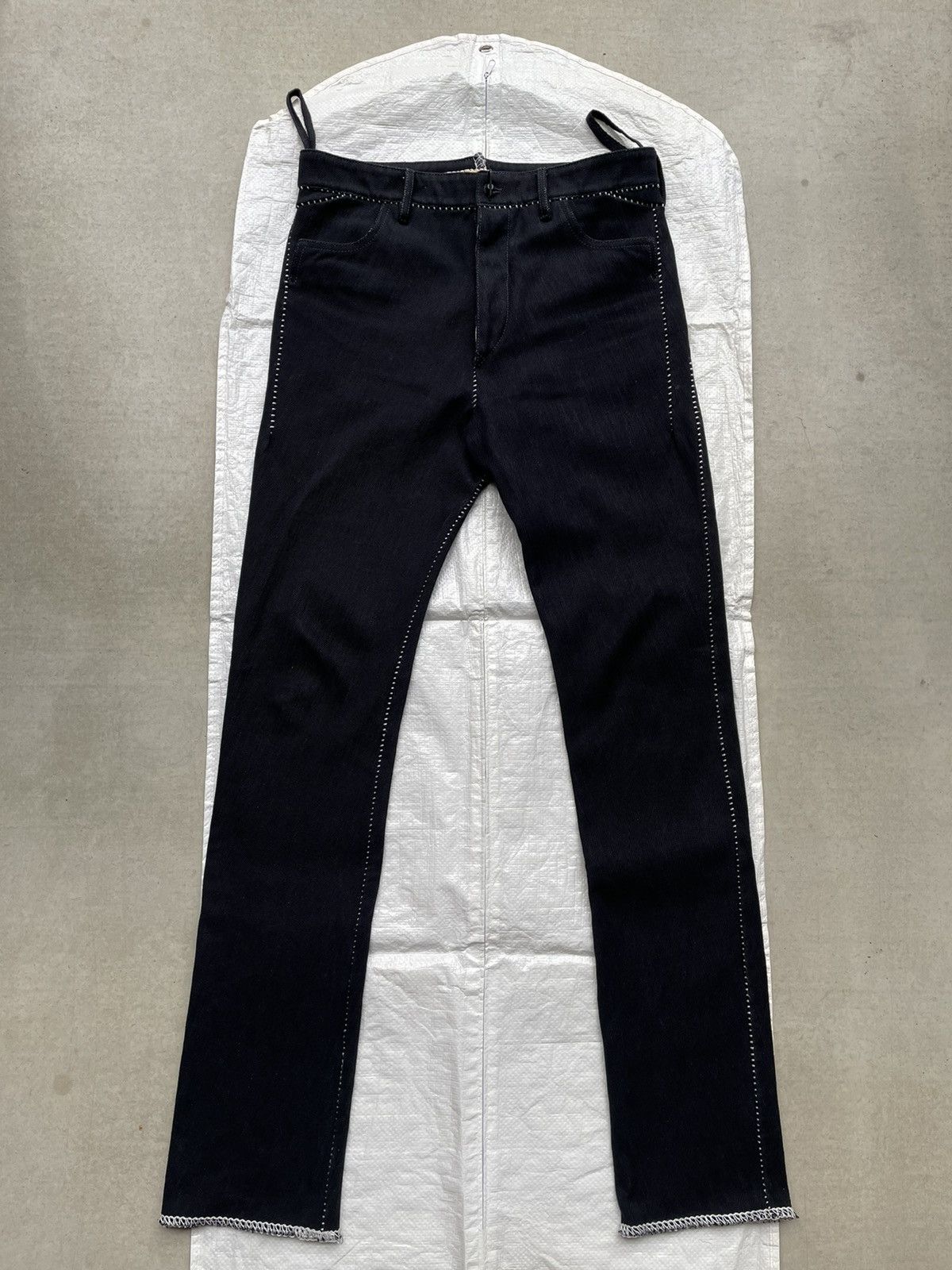 Carol Christian Poell CCP Dead End Jeans KIT-BW/101 Black | Grailed