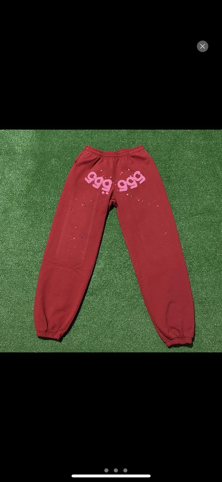 Young Thug 🕷🕸💖Spider Worldwide Red 555 Sweats - Large 🕷🕸💖 | Grailed