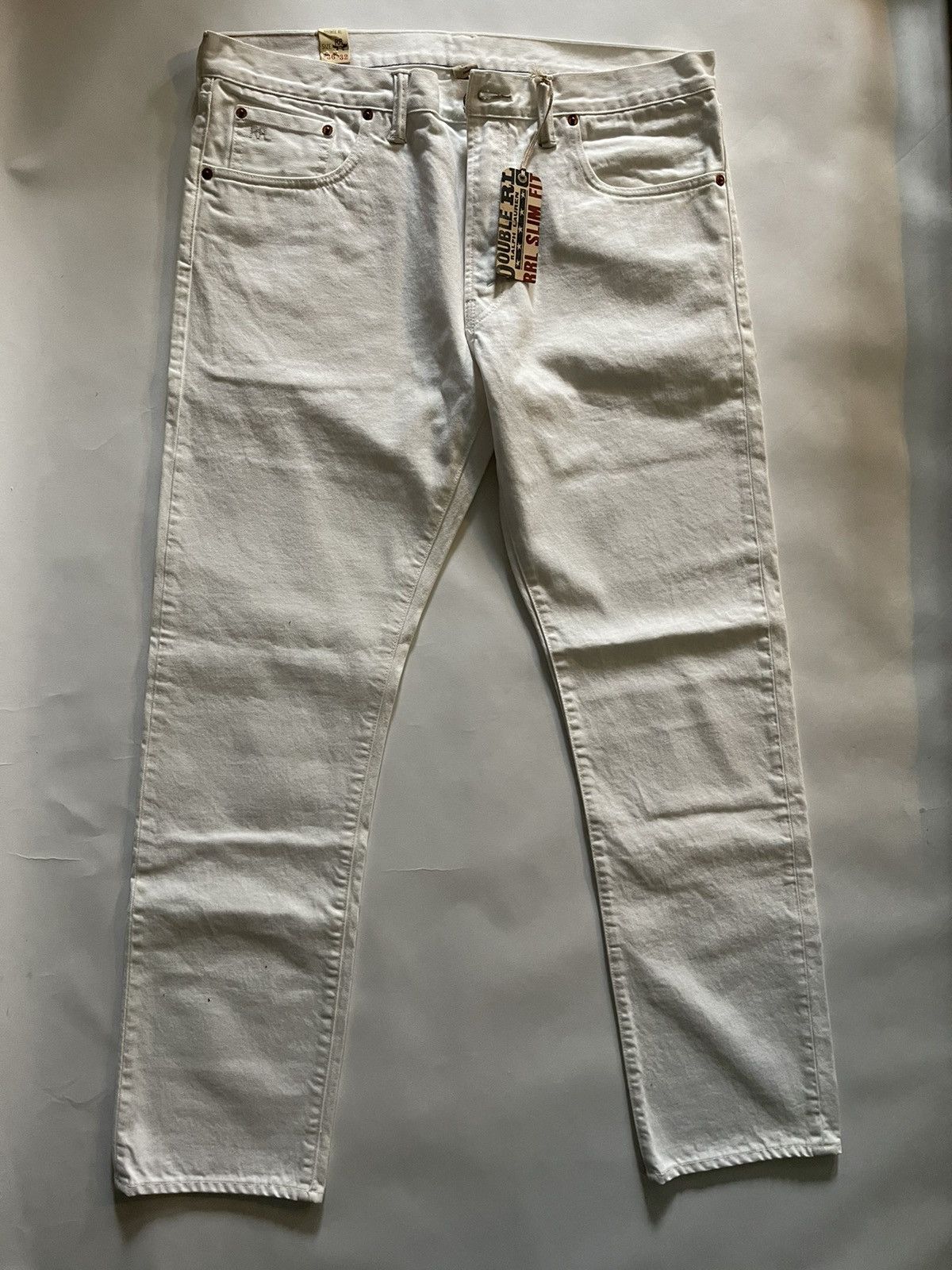 RRL Ralph Lauren RRL Ralph Lauren White denim jeans 36 | Grailed