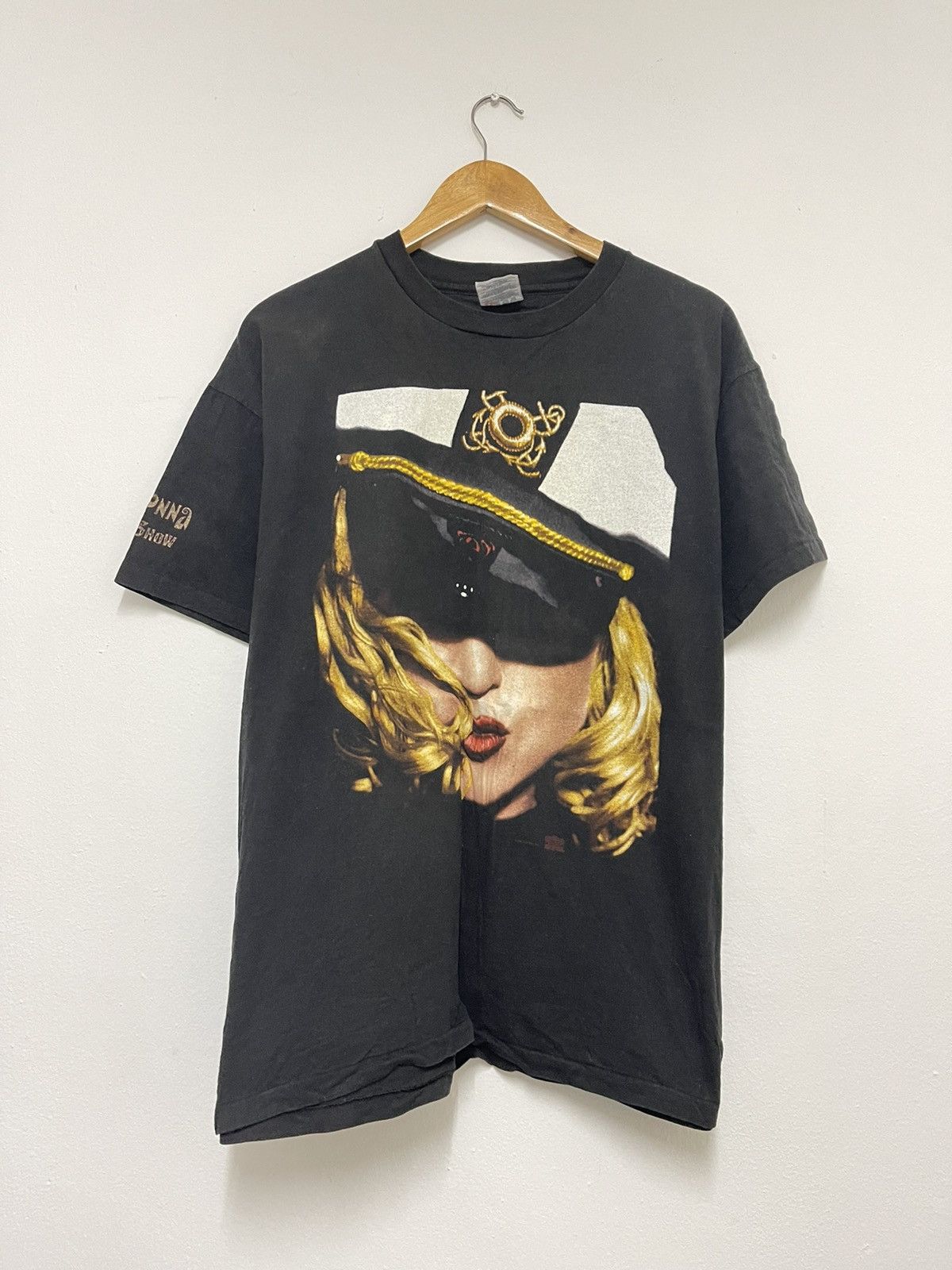 Rap Tees × Vintage Vintage Madonna “ Girlie Show 1992 Pop Solo Singer ...