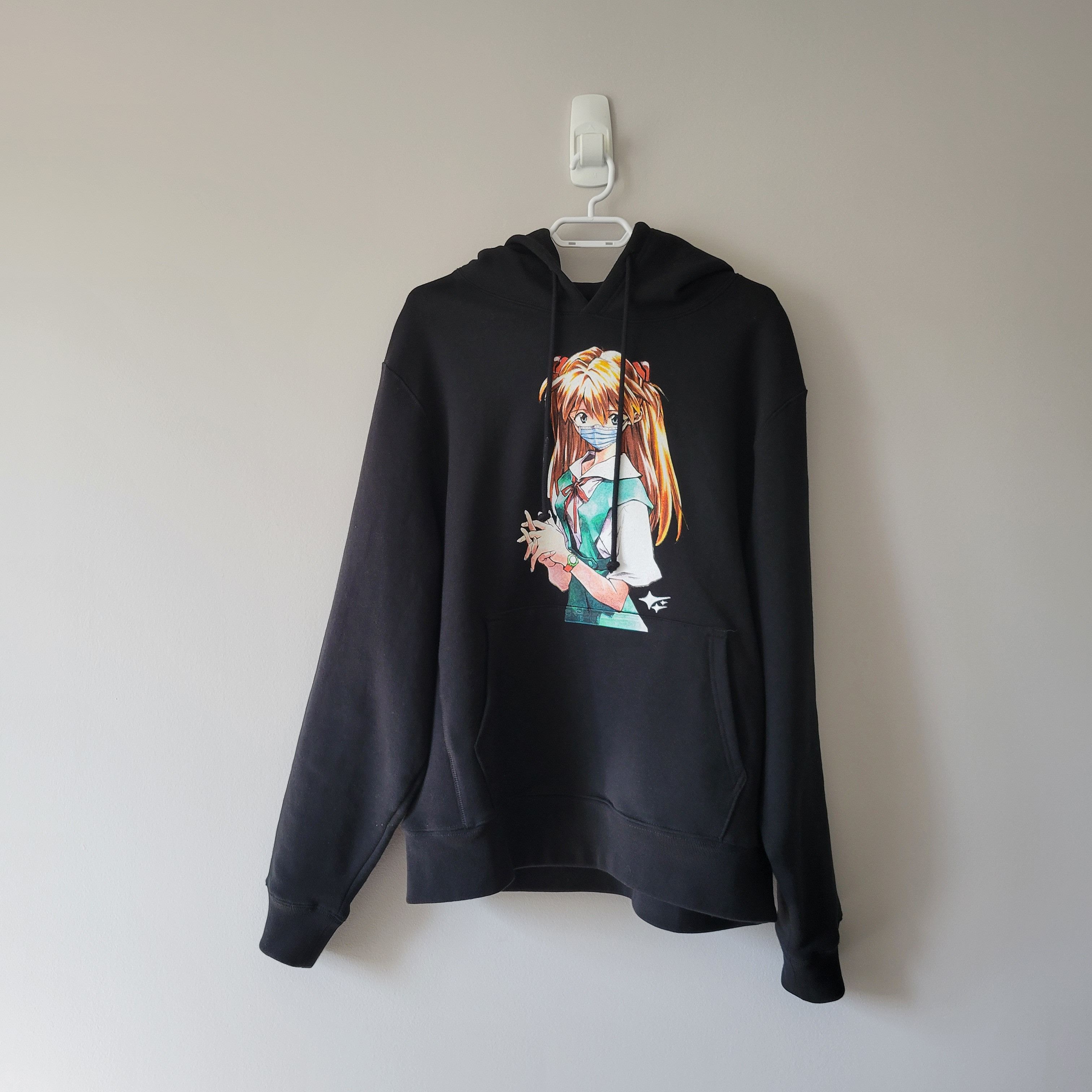 Other Evangelion Asuka Mask Hoodie | Grailed