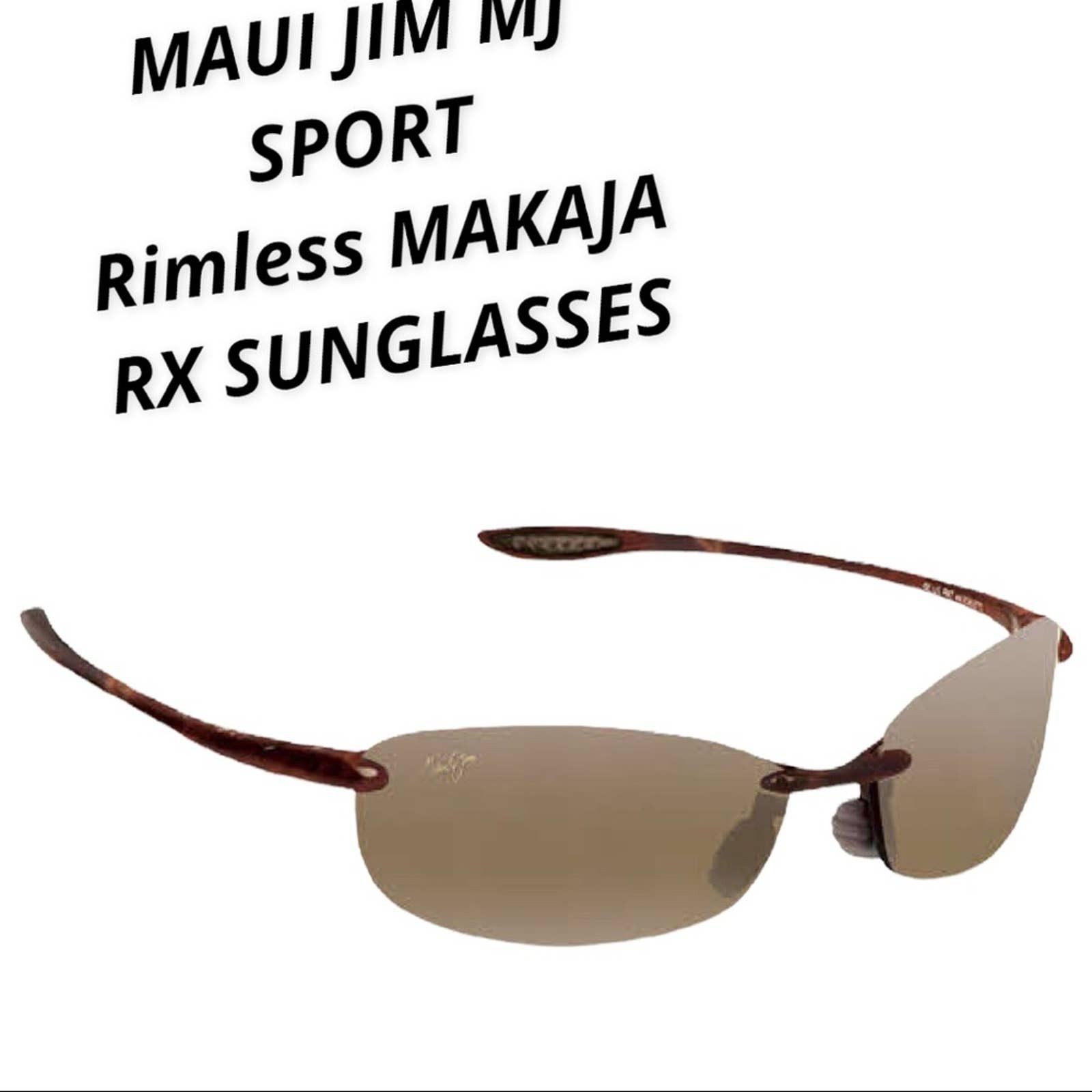 Maui Jim MAUI JIM MJ SPORT Maui Jim Makaha-905 RX Sunglasses Rimless ...