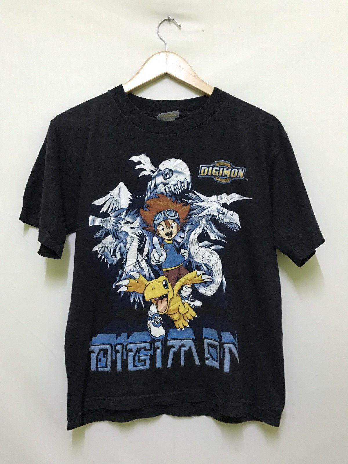 Vintage rare digimon big image promo t-shirts | Grailed