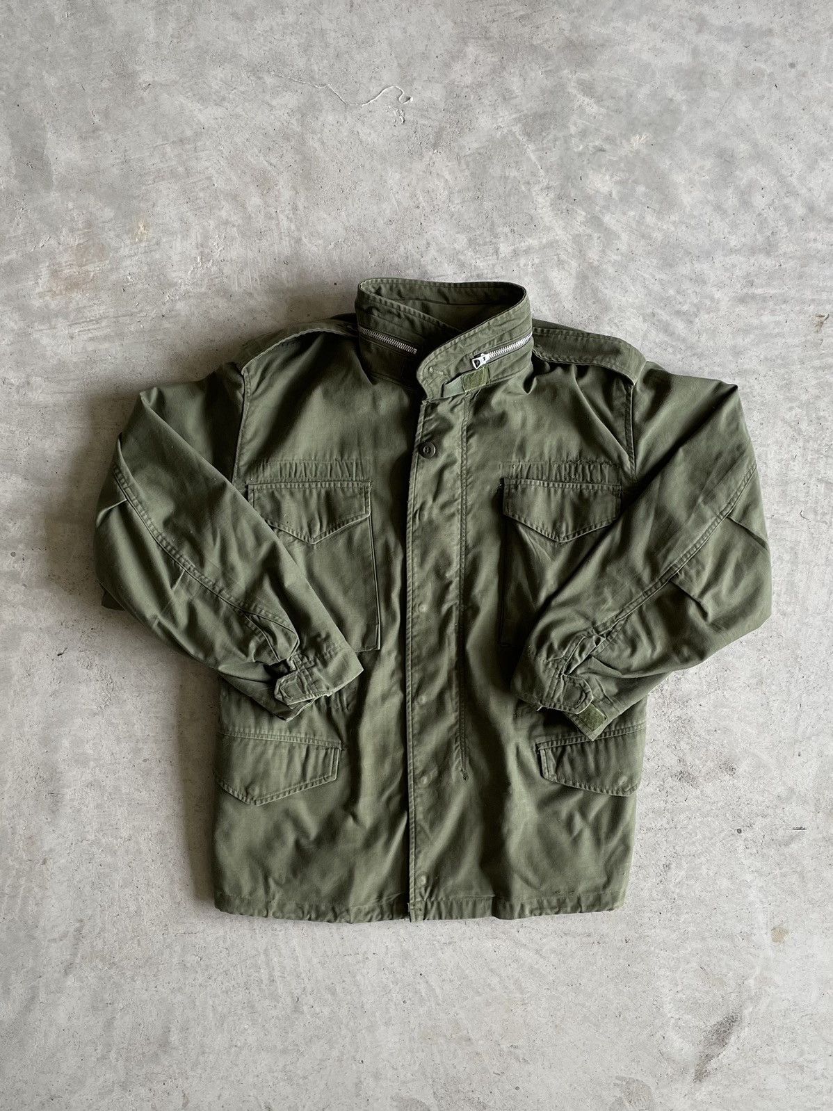 Vintage vintage OG 107 packable hood cold weather field jacket | Grailed