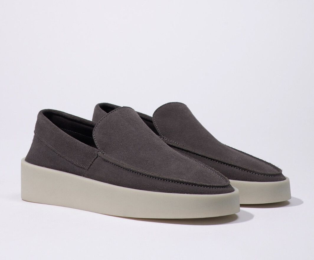 Fear of God Off-Black Loafers | Grailed