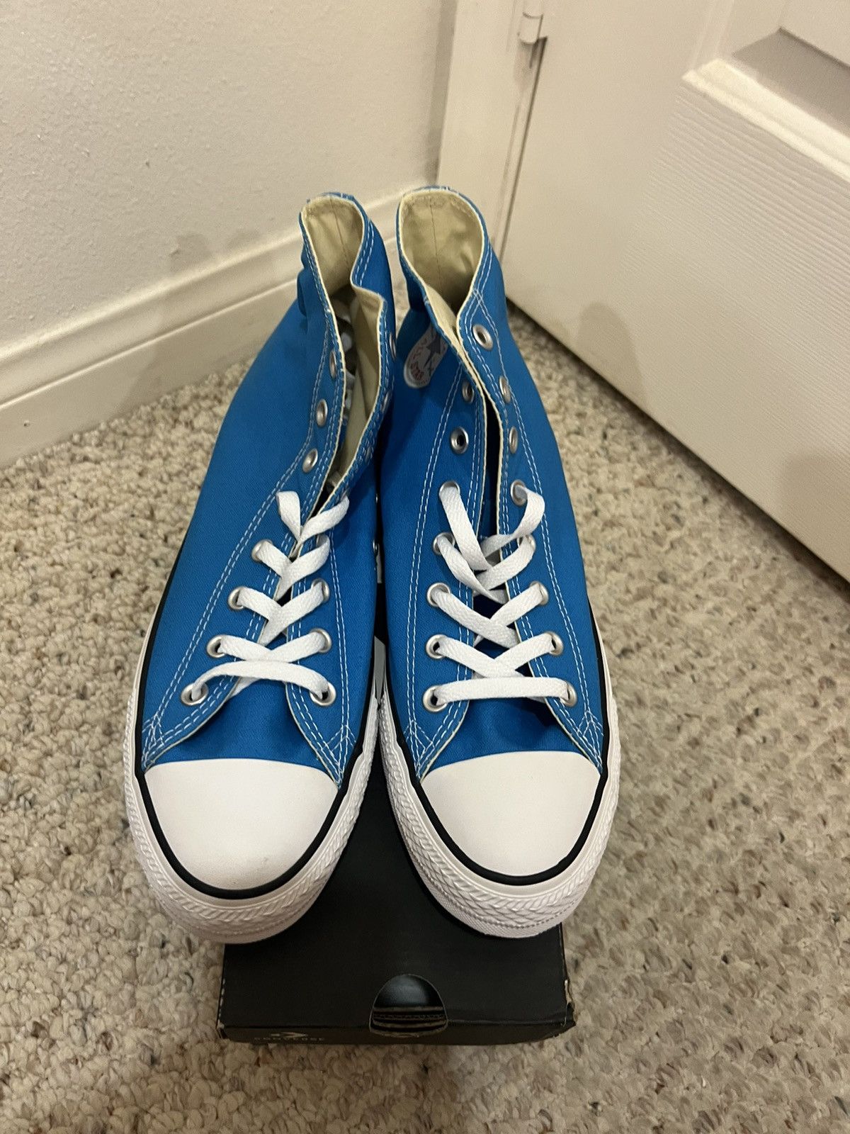 Converse Converse Chuck Taylor All Star High Top Baby blue | Grailed