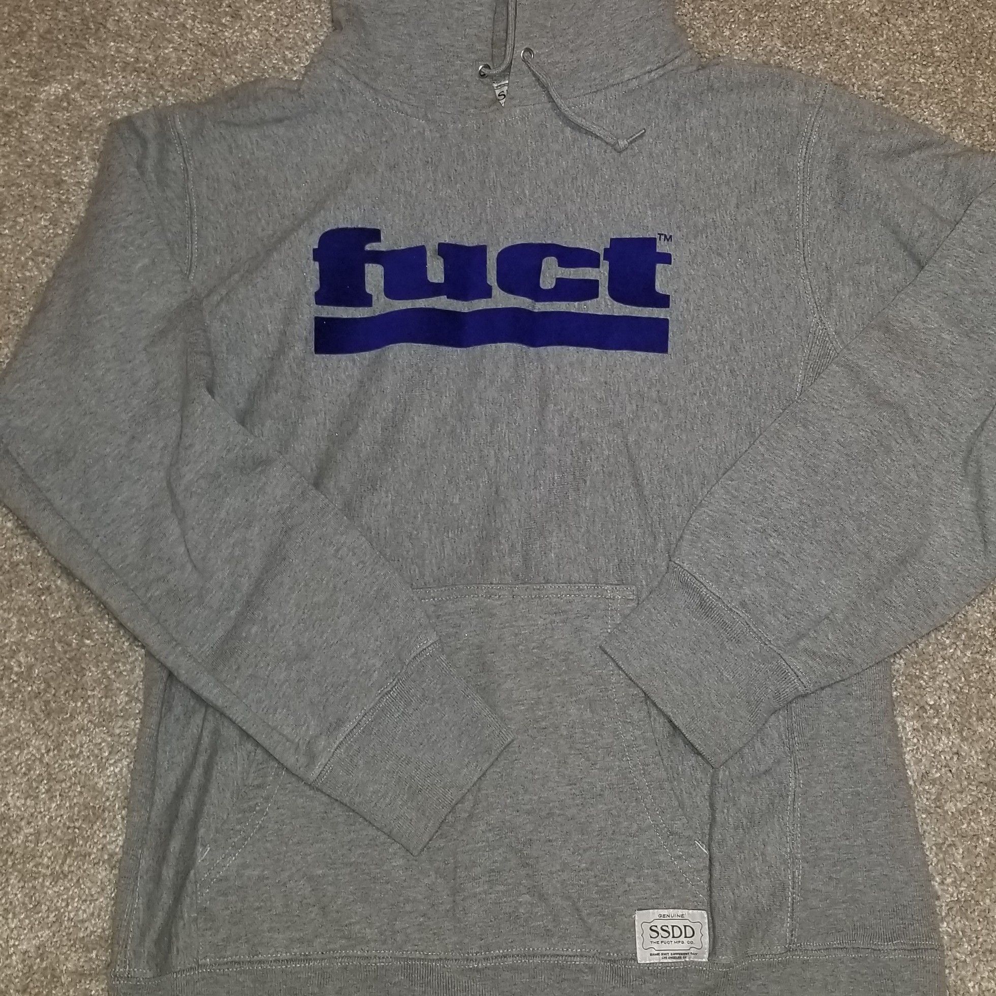 Fuct Fuct ssdd logo hoodie | Grailed