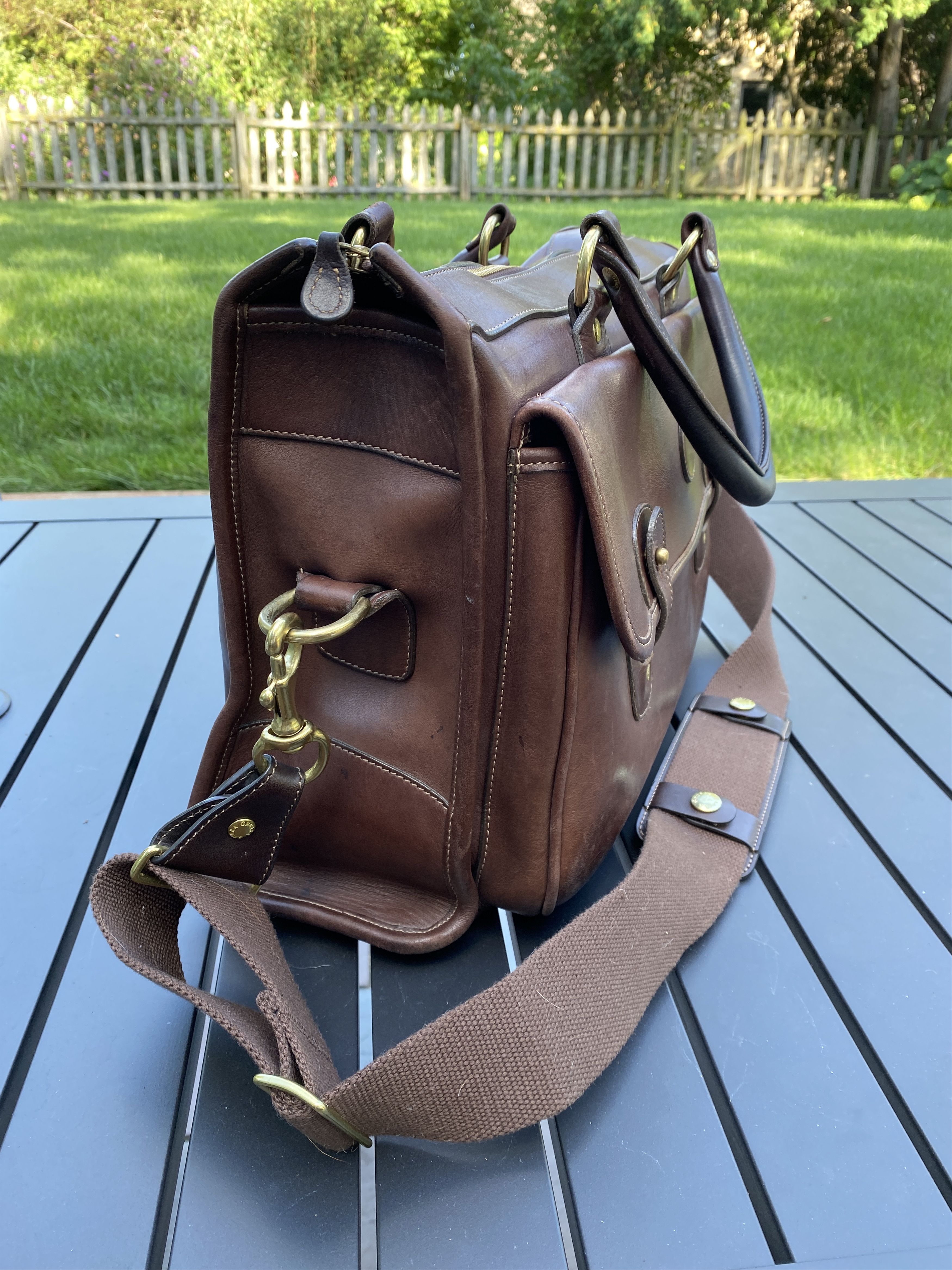 Ghurka GHURKA The Satchel No. 17 Vintage Brown Leather Bag | Grailed