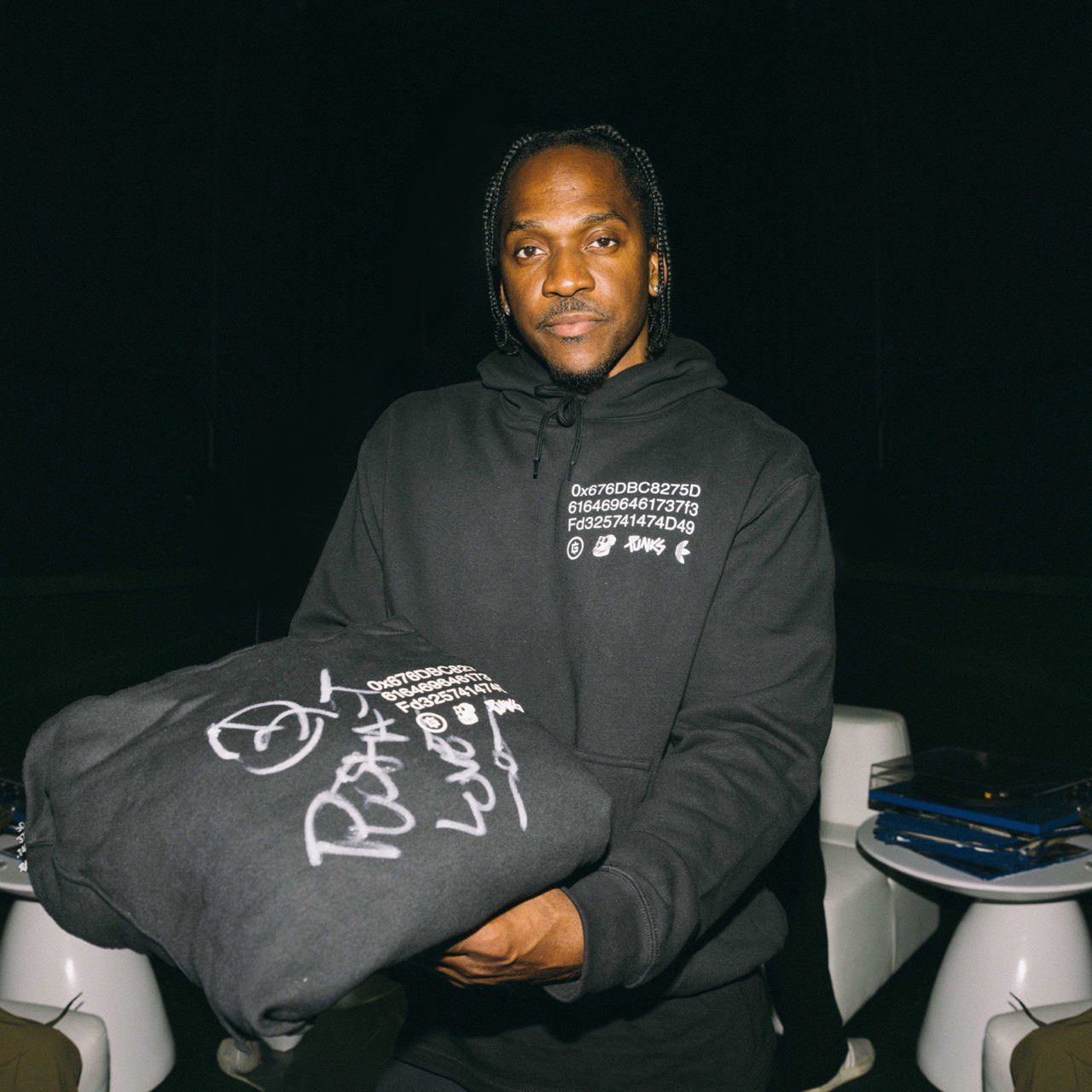 Adidas Adidas Into The Metaverse GMoney BAYC web3 NFT Hoodie Black ...