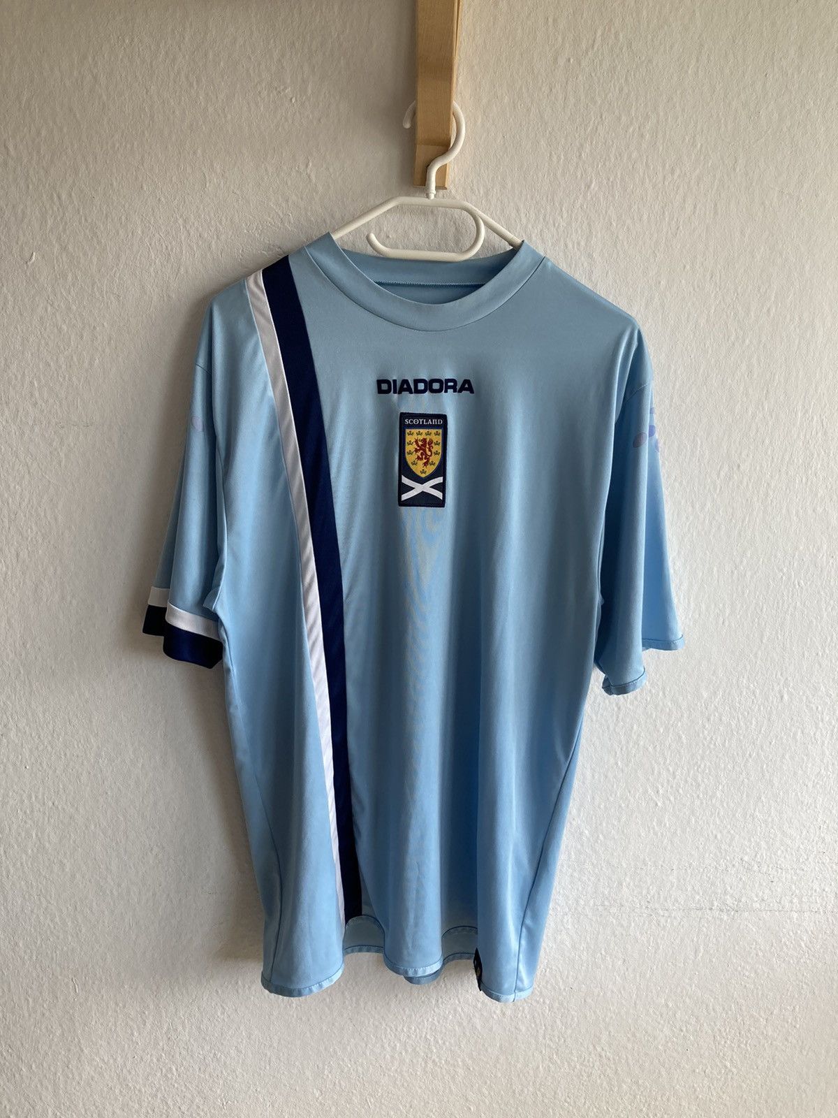 Diadora Diadora Scotland 2005 Away Jersey T-Shirt Vintage | Grailed