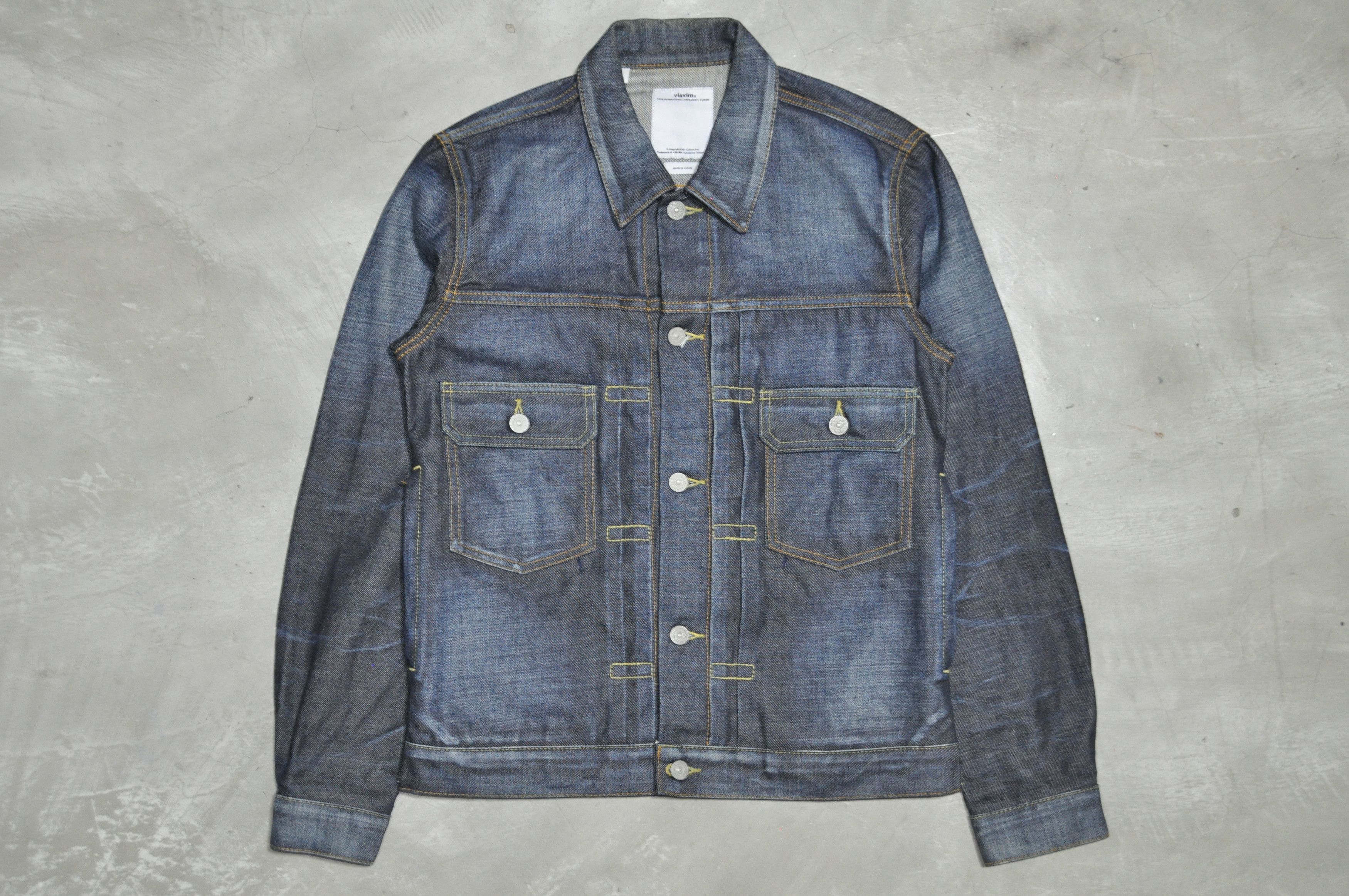 Visvim Visvim - S/S 15 - SS101 Jkt Non-Washed | Grailed