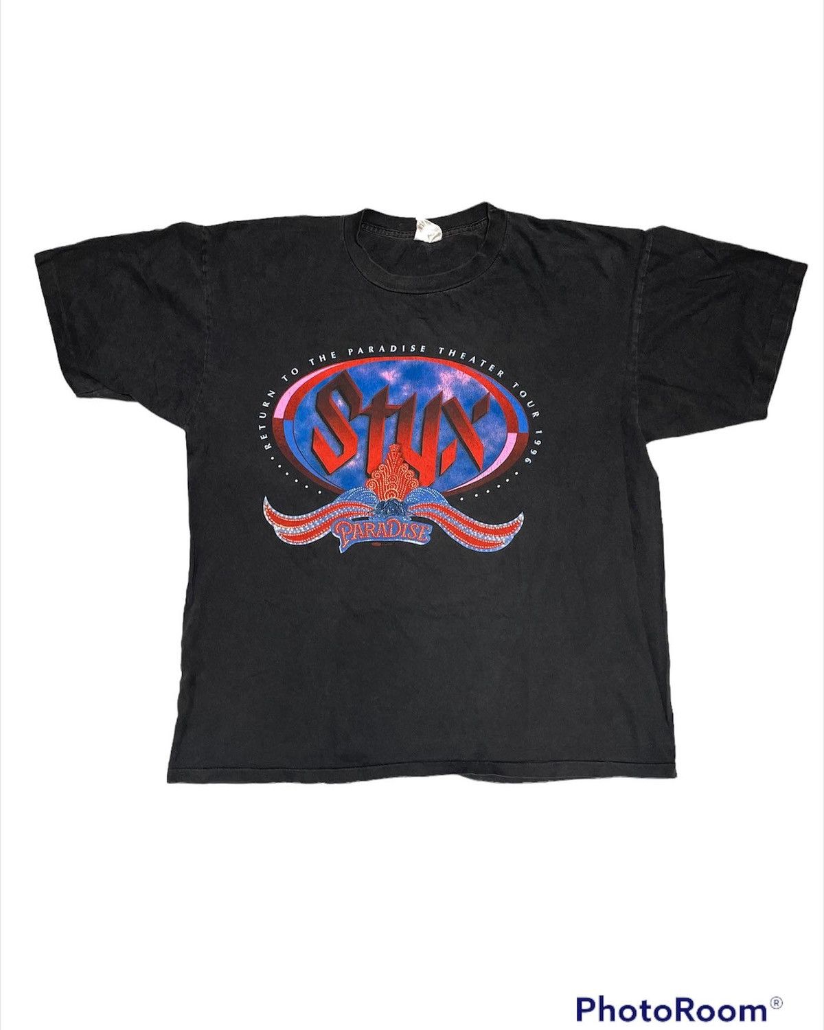 Band Tees × Vintage 1996 STYX WORLD TOUR TEE | Grailed