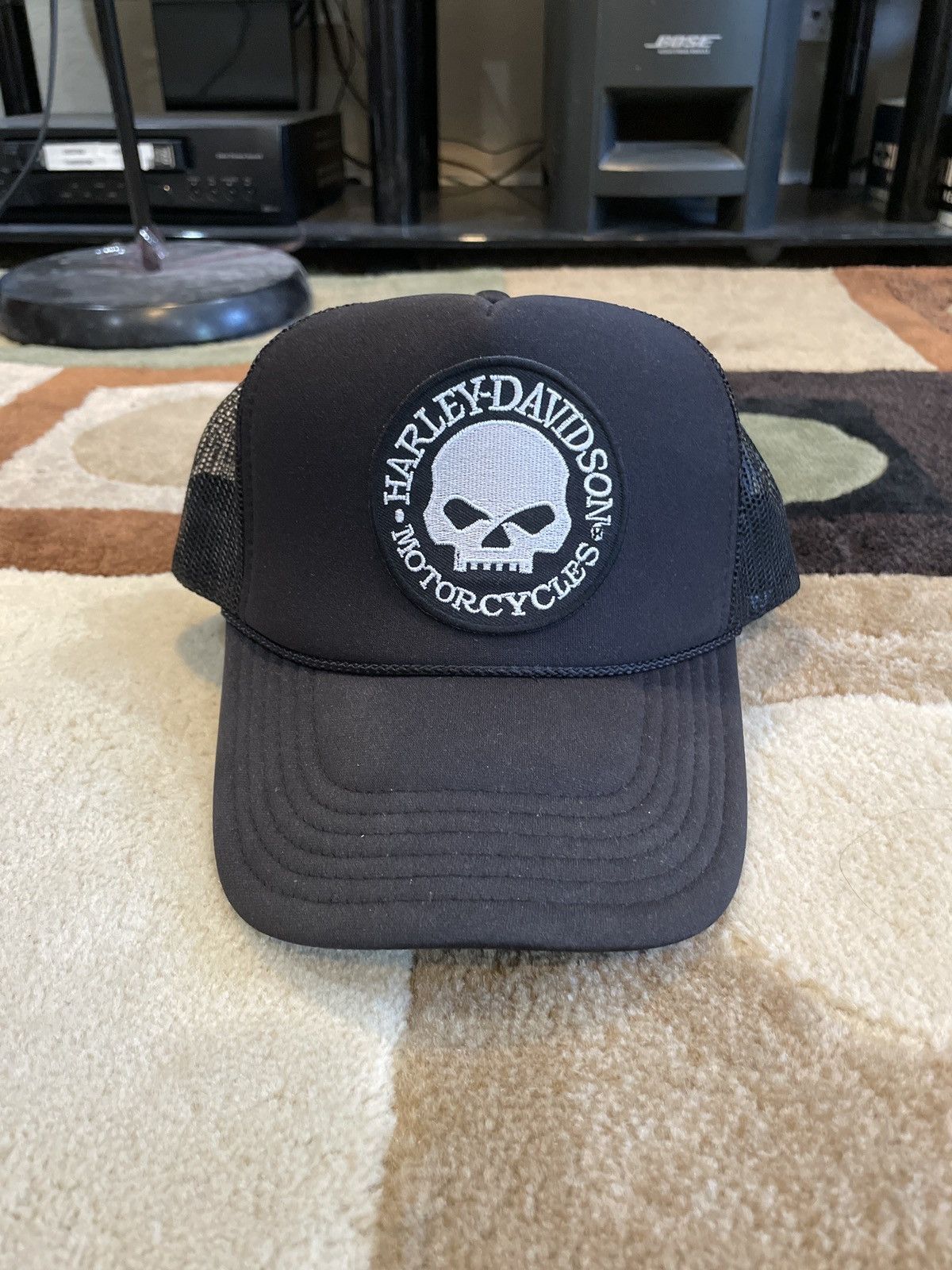 Vintage Bootleg Harley Davidson Trucker Hat | Grailed