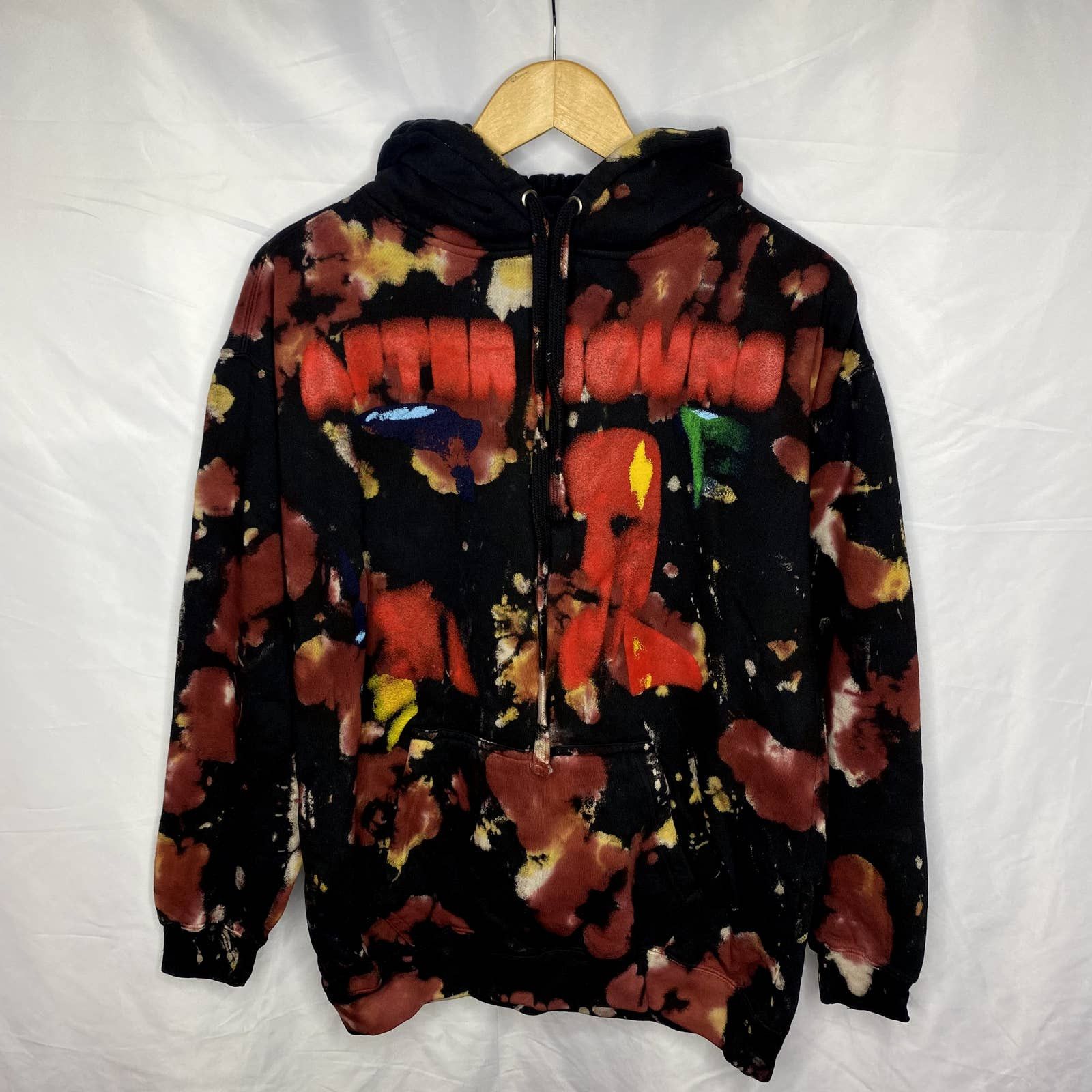 The Weeknd The Weeknd XO After Hours Tie Dye Tour Merch Hoodie in Black ...