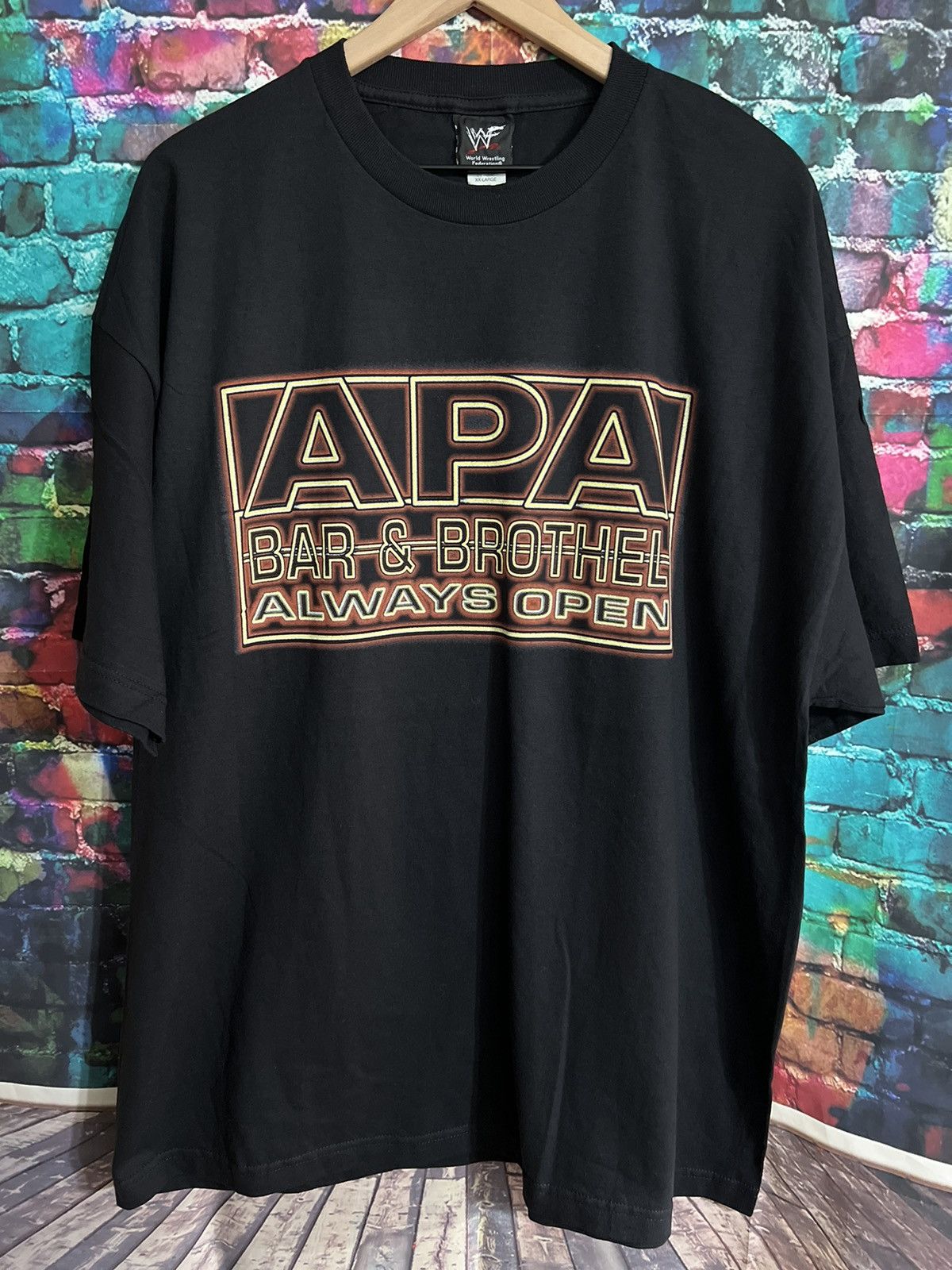 Vintage × Wwe × Wwf Vintage 2000's WWF APA Protection Agency Graphic ...