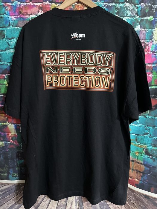 Vintage Vintage 2000's WWF APA Protection Agency Graphic Wrestling T ...