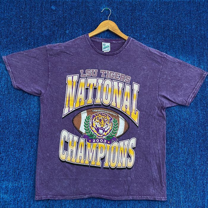 Sportswear LSU Tigers 2003 NCAA National Champions Tee XL | Grailed