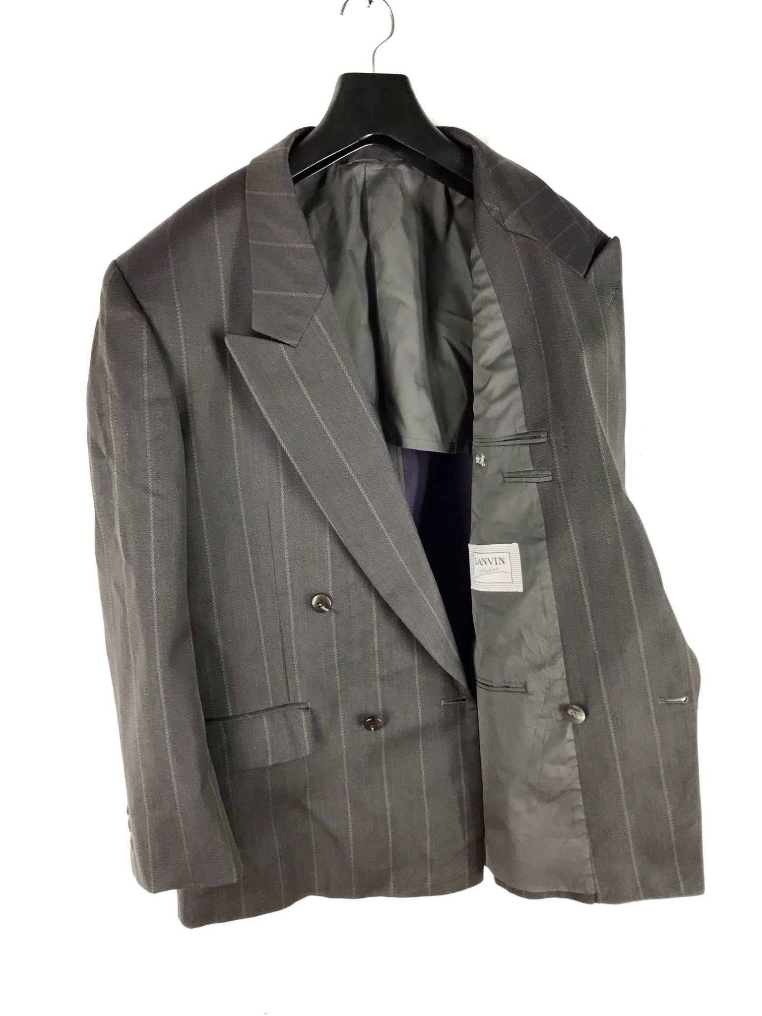 Lanvin LANVIN STUDIO DOUBLE BREASTED COAT BLAZER | Grailed