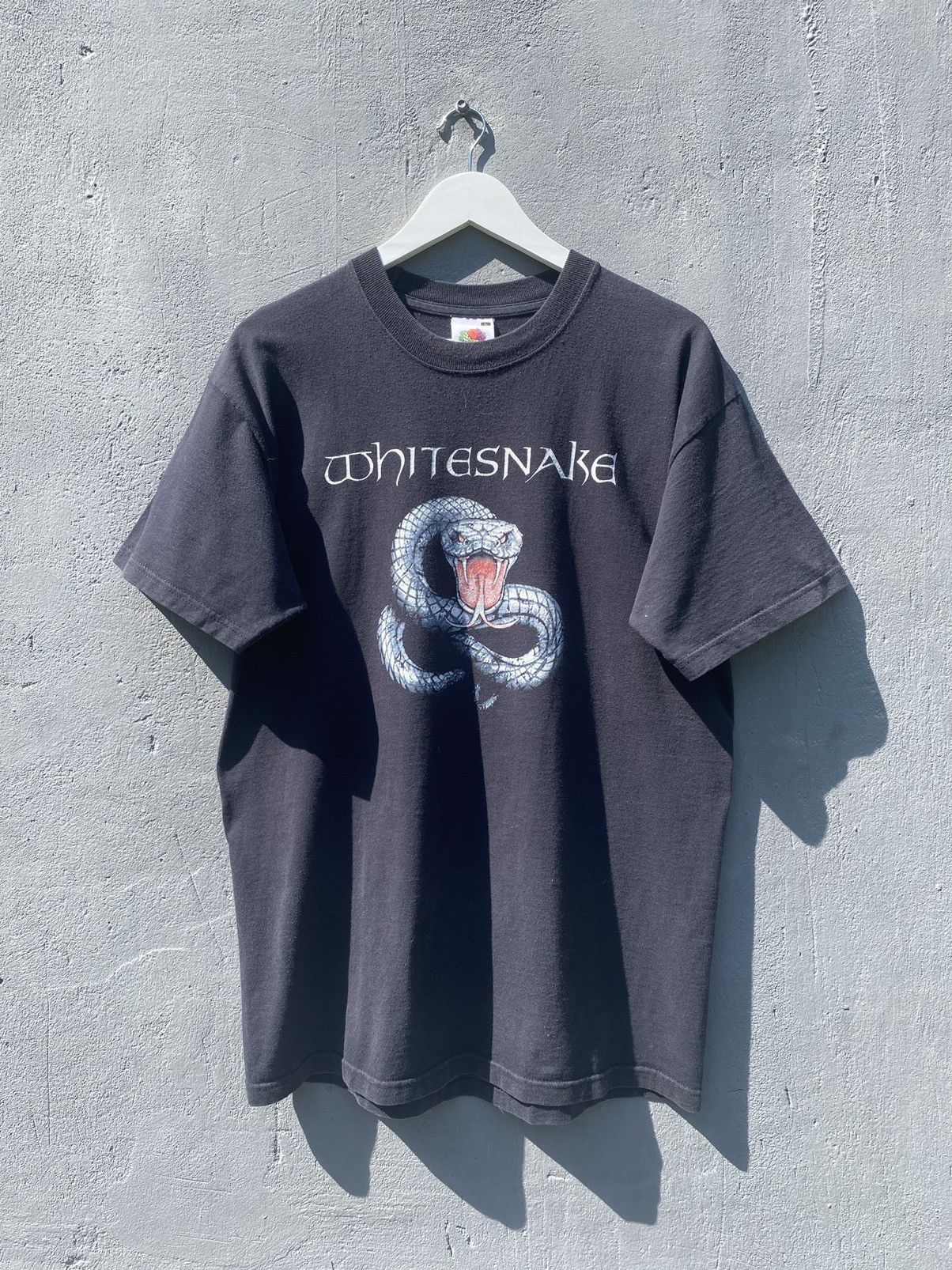 Band Tees × Rock T Shirt × Vintage Vintage 2000s Whitesnake Faded Band ...